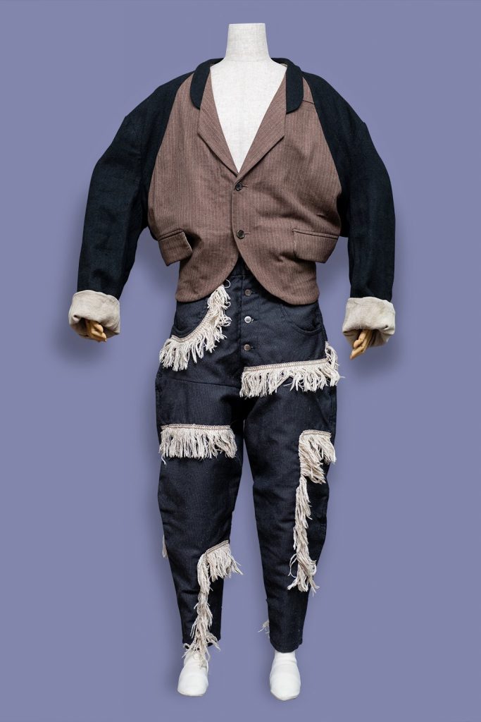 Christopher Nemeth “Embroidered” Jacket & Fringe Pants, 1980s or 1990s ...