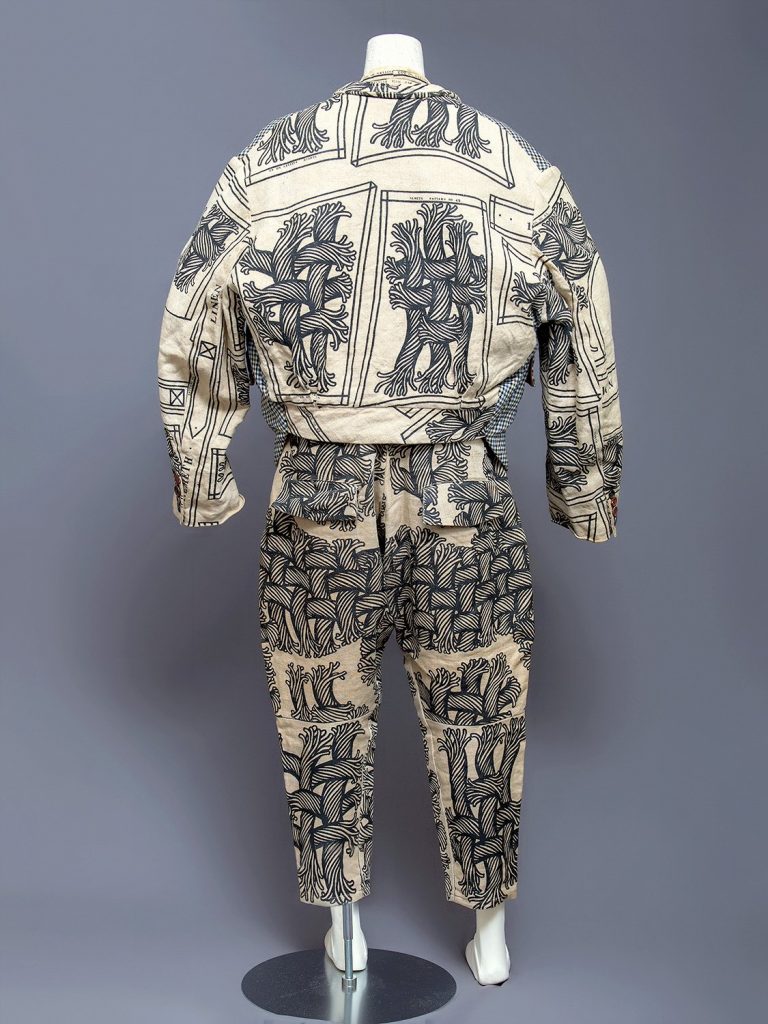 Christopher Nemeth Rope Pattern 3-Piece Linen Suit, 1980s-1990s ...